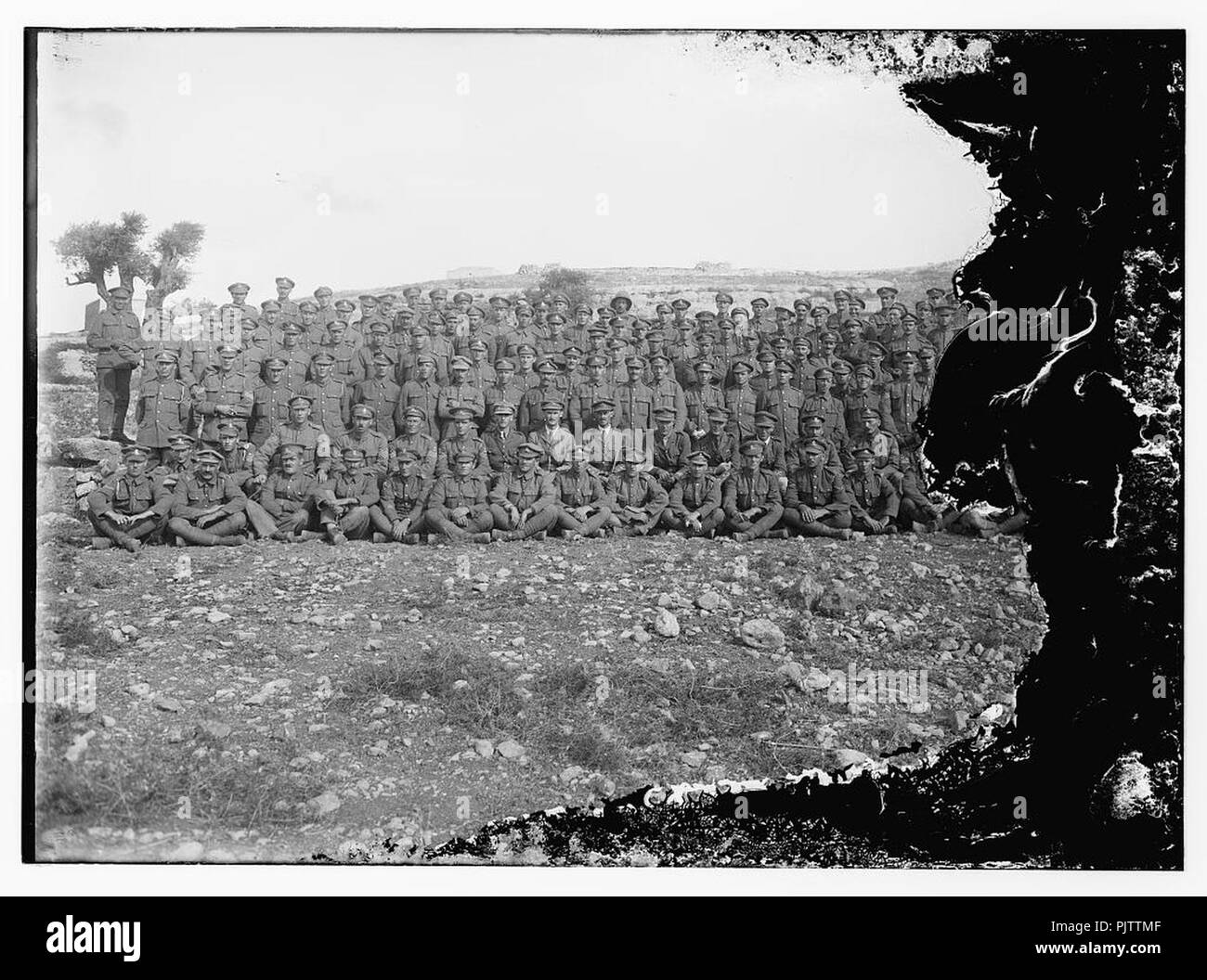 Battery of the 53rd division, 1918 Stock Photo - Alamy