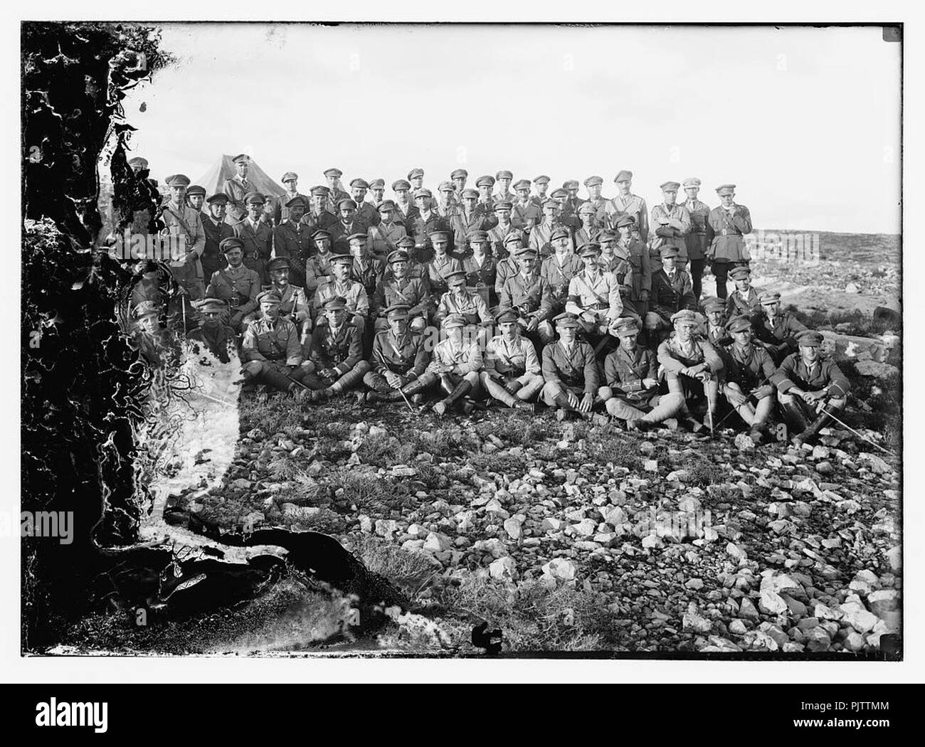Battery of the 53rd division, 1918 Stock Photo - Alamy