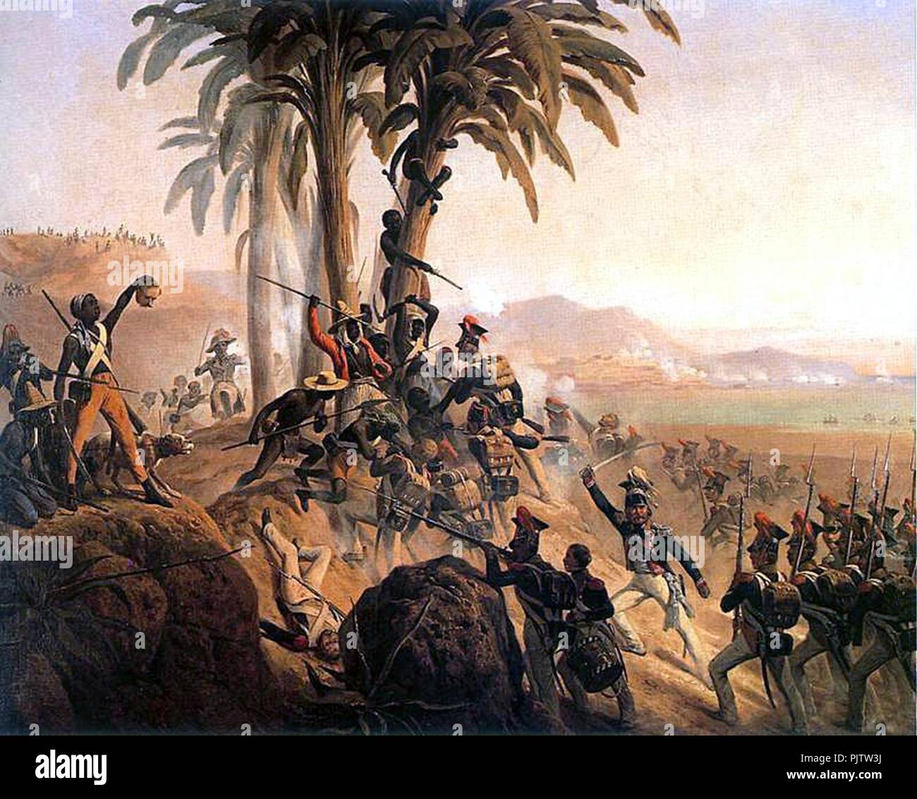Battle for Palm Tree Hill Stock Photo - Alamy