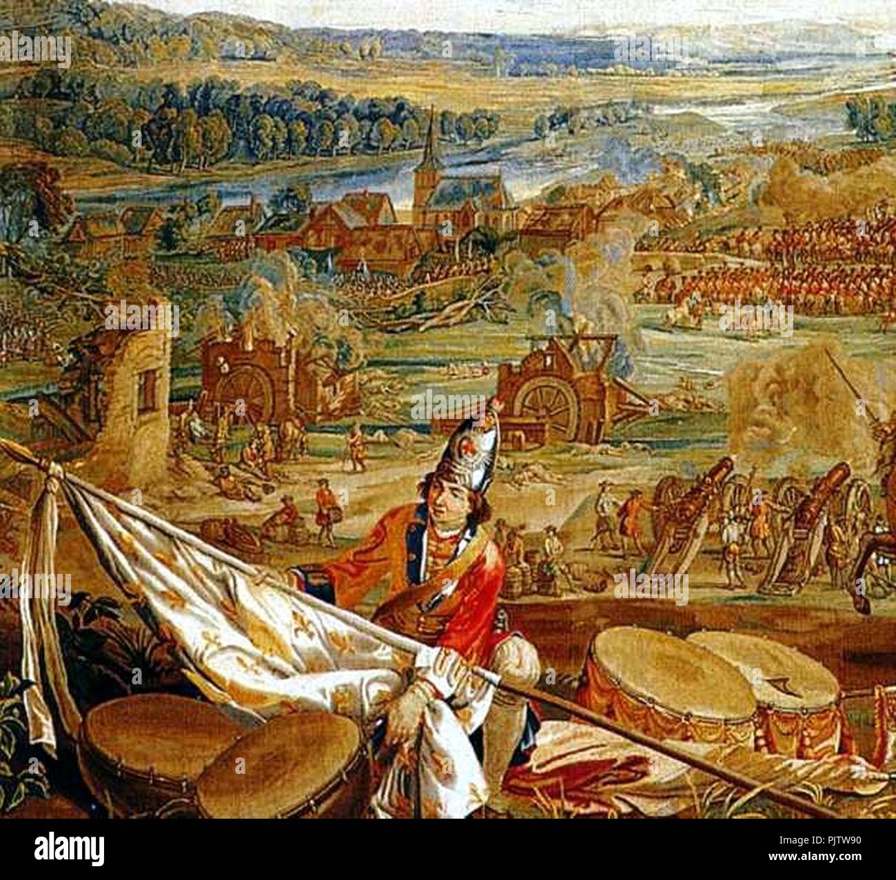 Battle of Blenheim Tapestry Stock Photo - Alamy