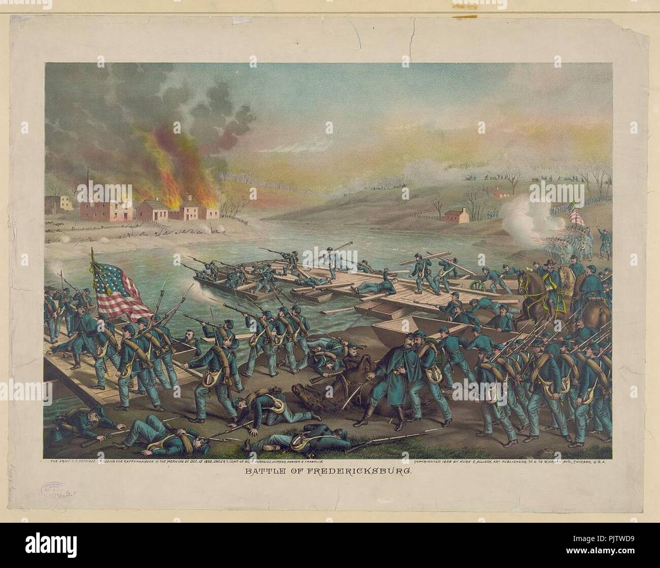 Battle of fredericksburg hi-res stock photography and images - Alamy