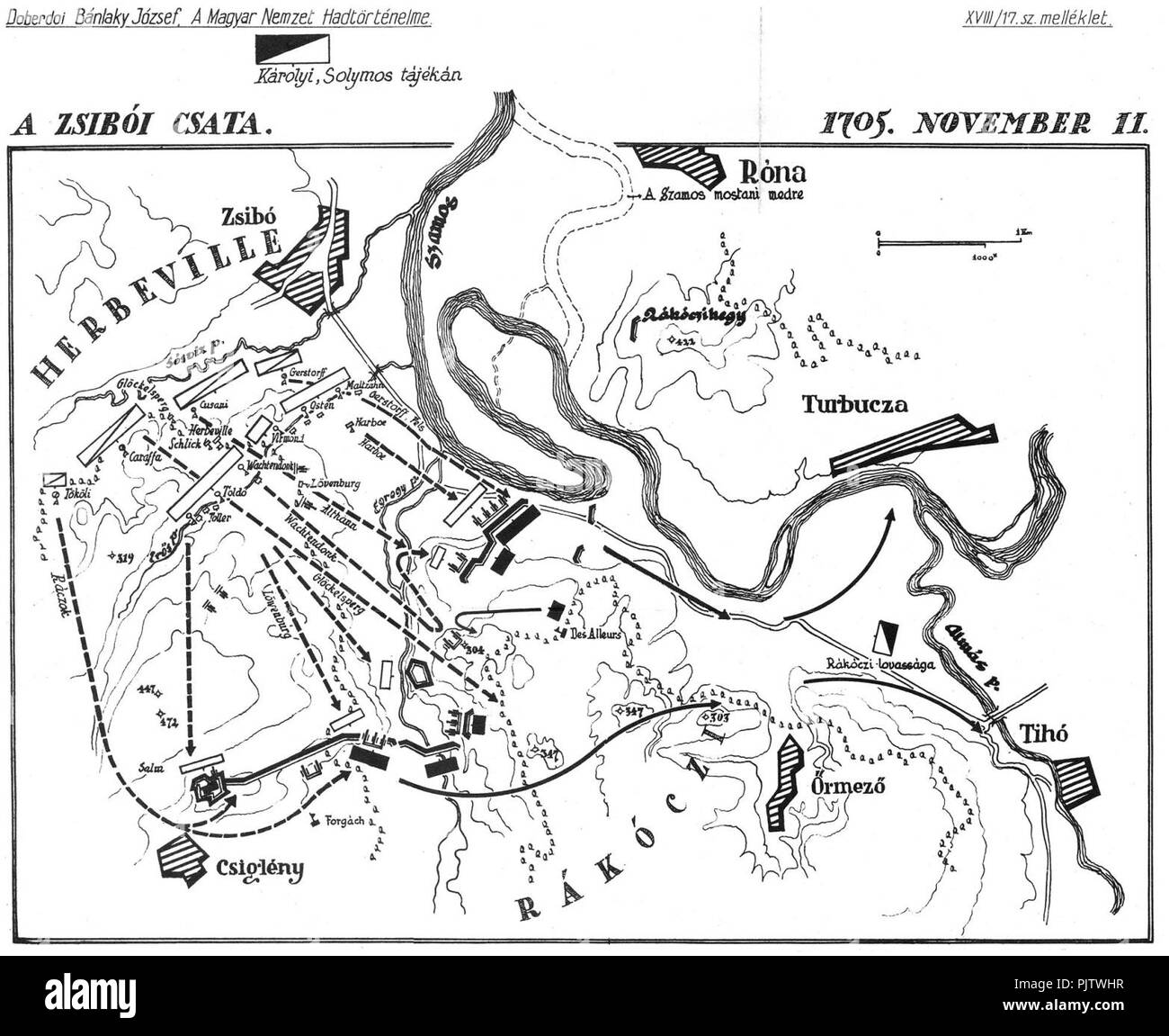Battle of Jibou Stock Photo - Alamy