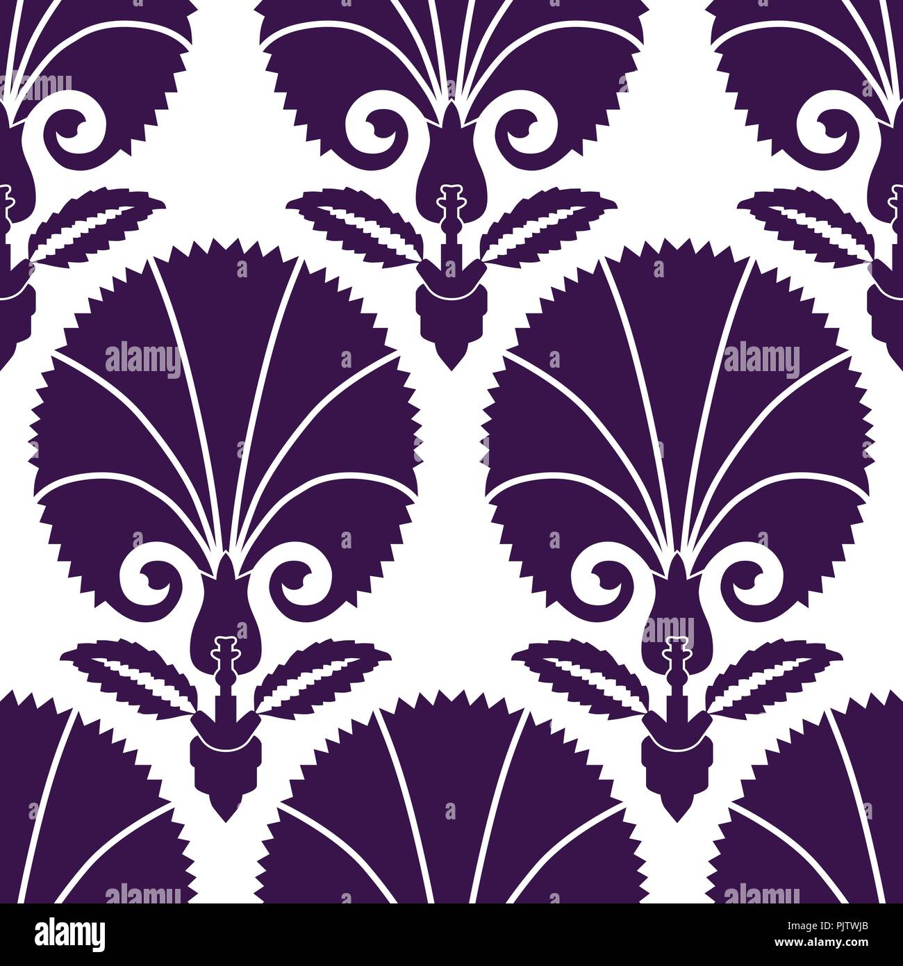 Indian carnation Stock Vector Images - Alamy