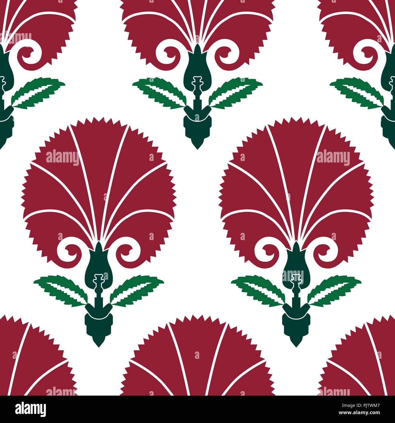 Indian carnation Stock Vector Images - Alamy