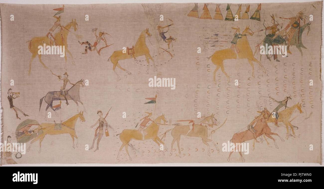 Battle of little bighorn hi-res stock photography and images - Alamy