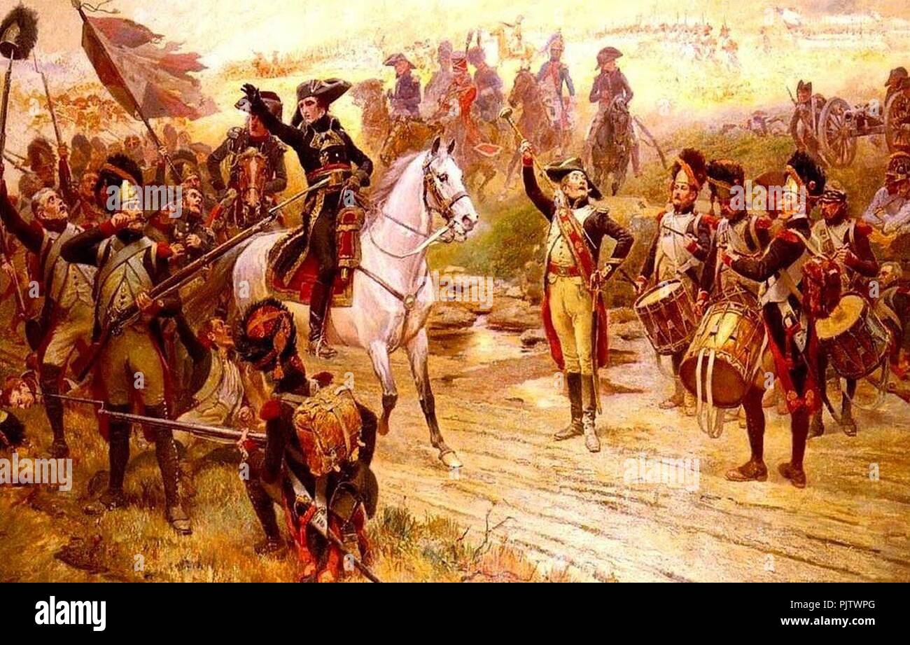 Battle of Marengo Stock Photo - Alamy