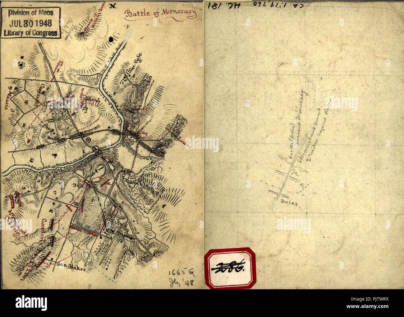 Battle of Monocacy Stock Photo - Alamy