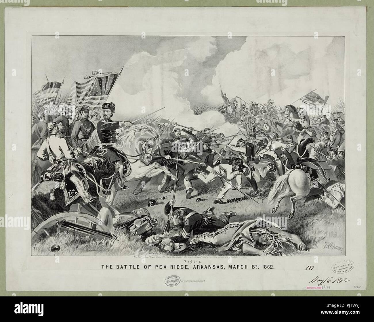Battle of pea ridge arkansas hi-res stock photography and images - Alamy