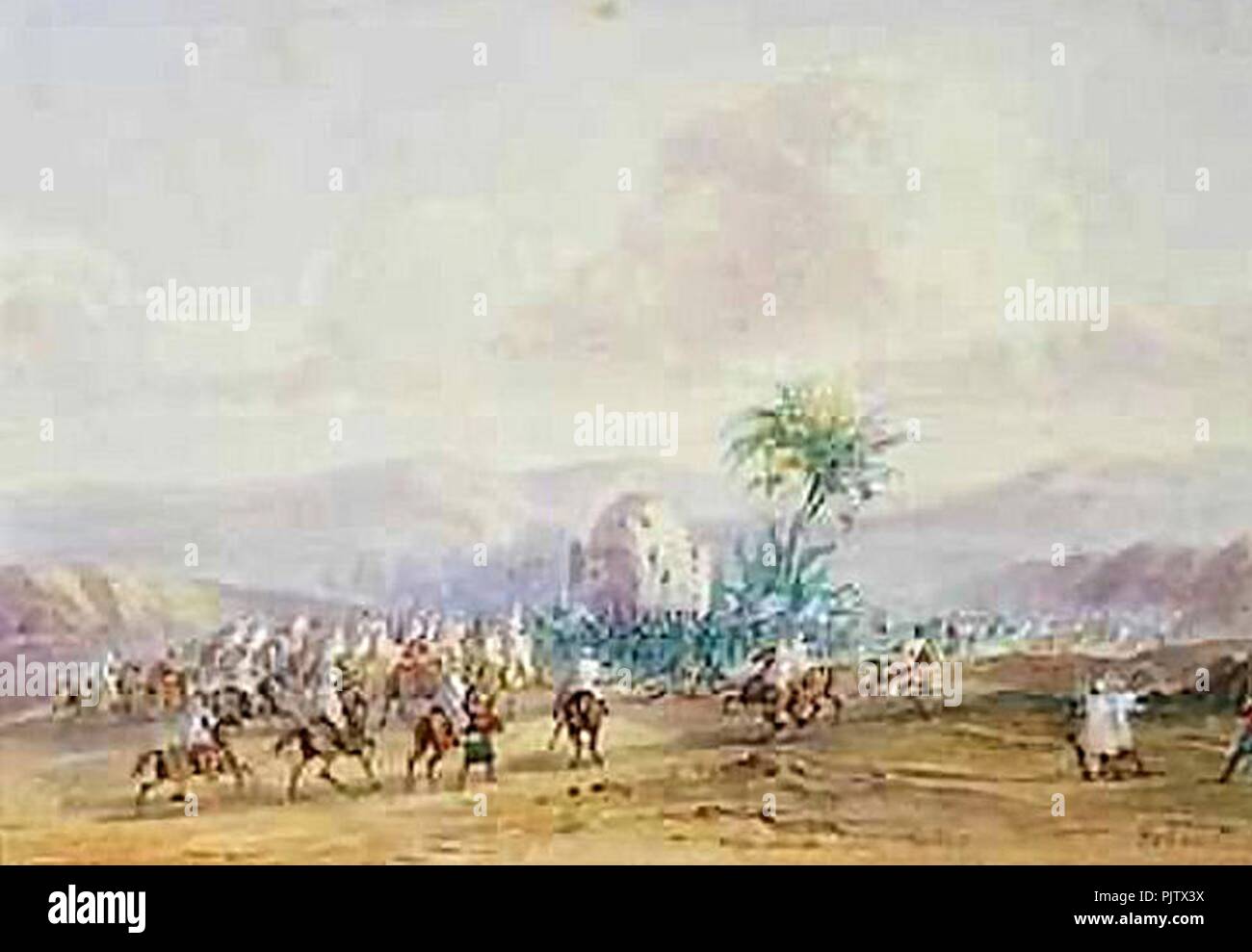 Battle of Sidi Brahim Stock Photo - Alamy