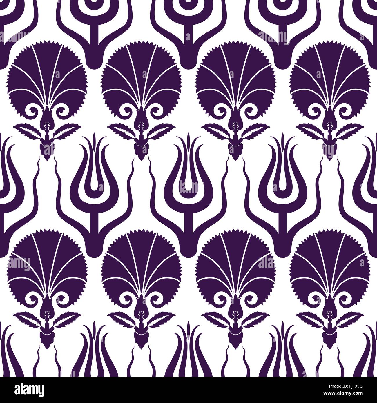 Turkish carnation Stock Vector Images - Alamy