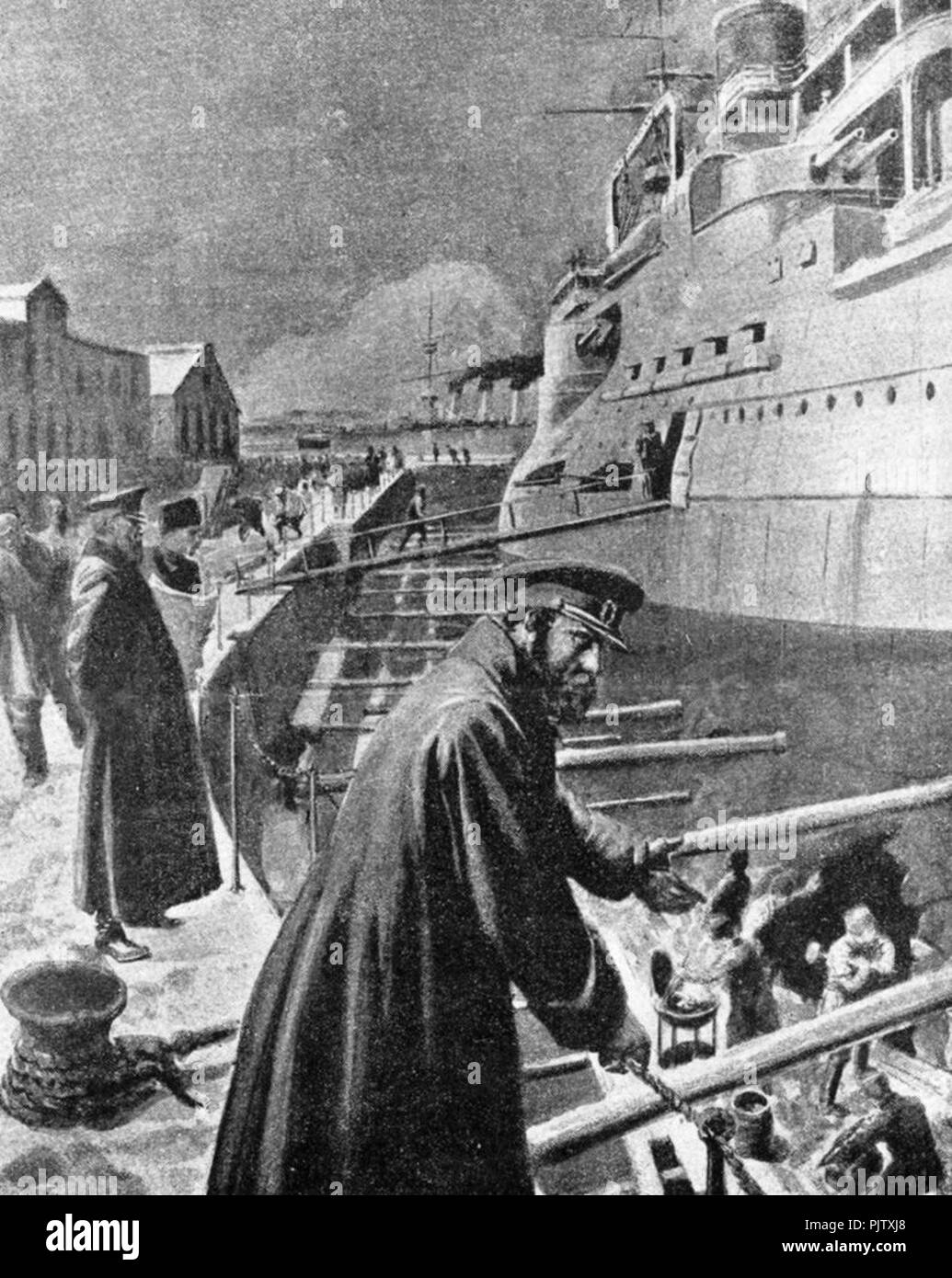 Battle cruiser hi-res stock photography and images - Alamy