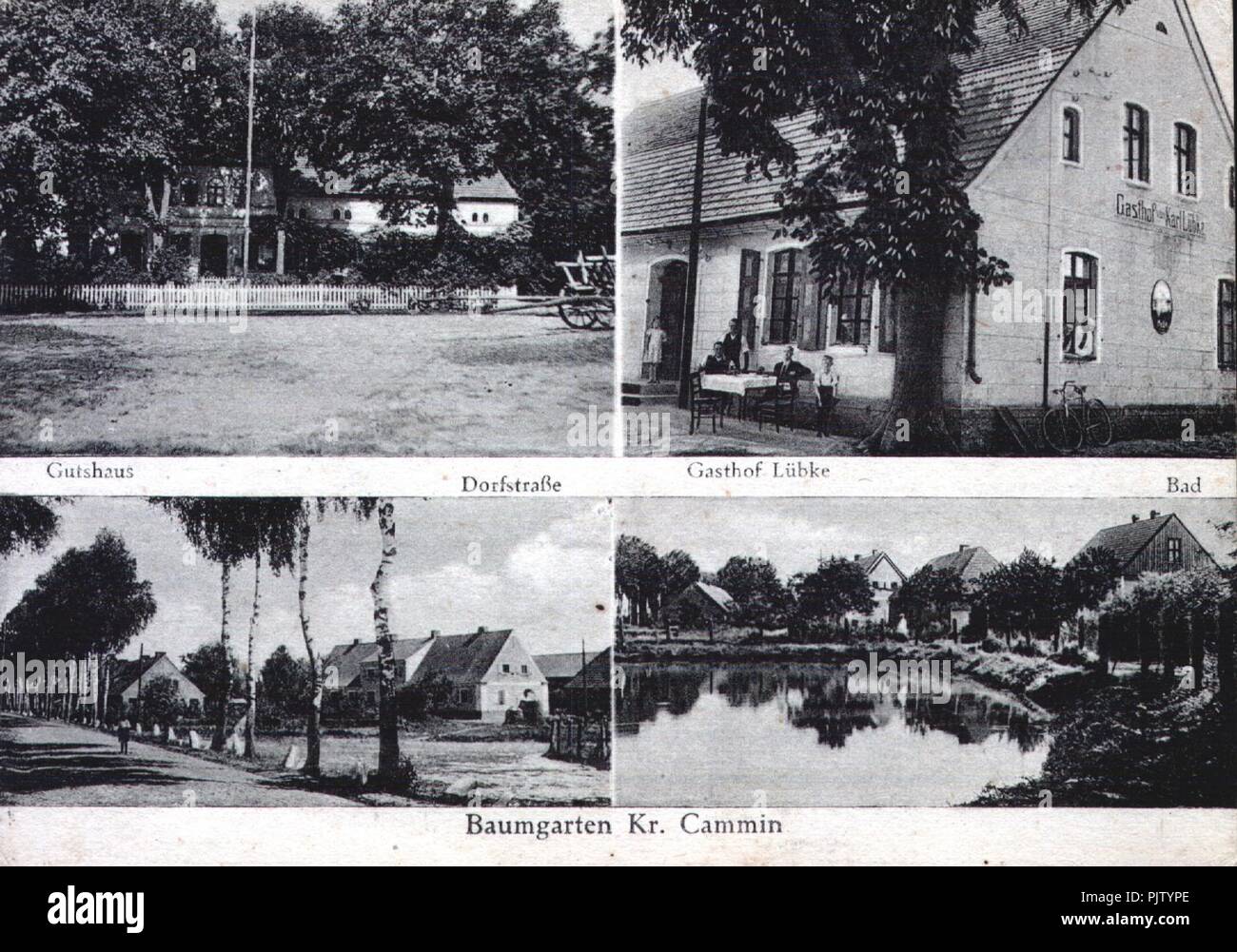 Baumgarten 1941 10 24 Kr Cammin Stock Photo - Alamy