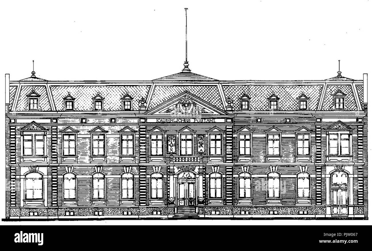 Postamt Black and White Stock Photos & Images - Alamy