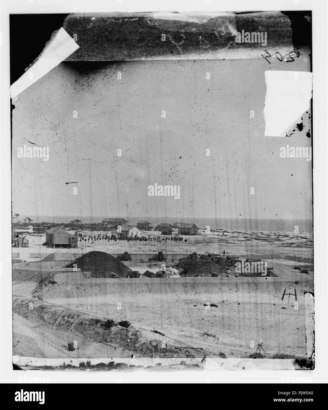 Bay Point, South Carolina. Fort Beauregard Stock Photo - Alamy