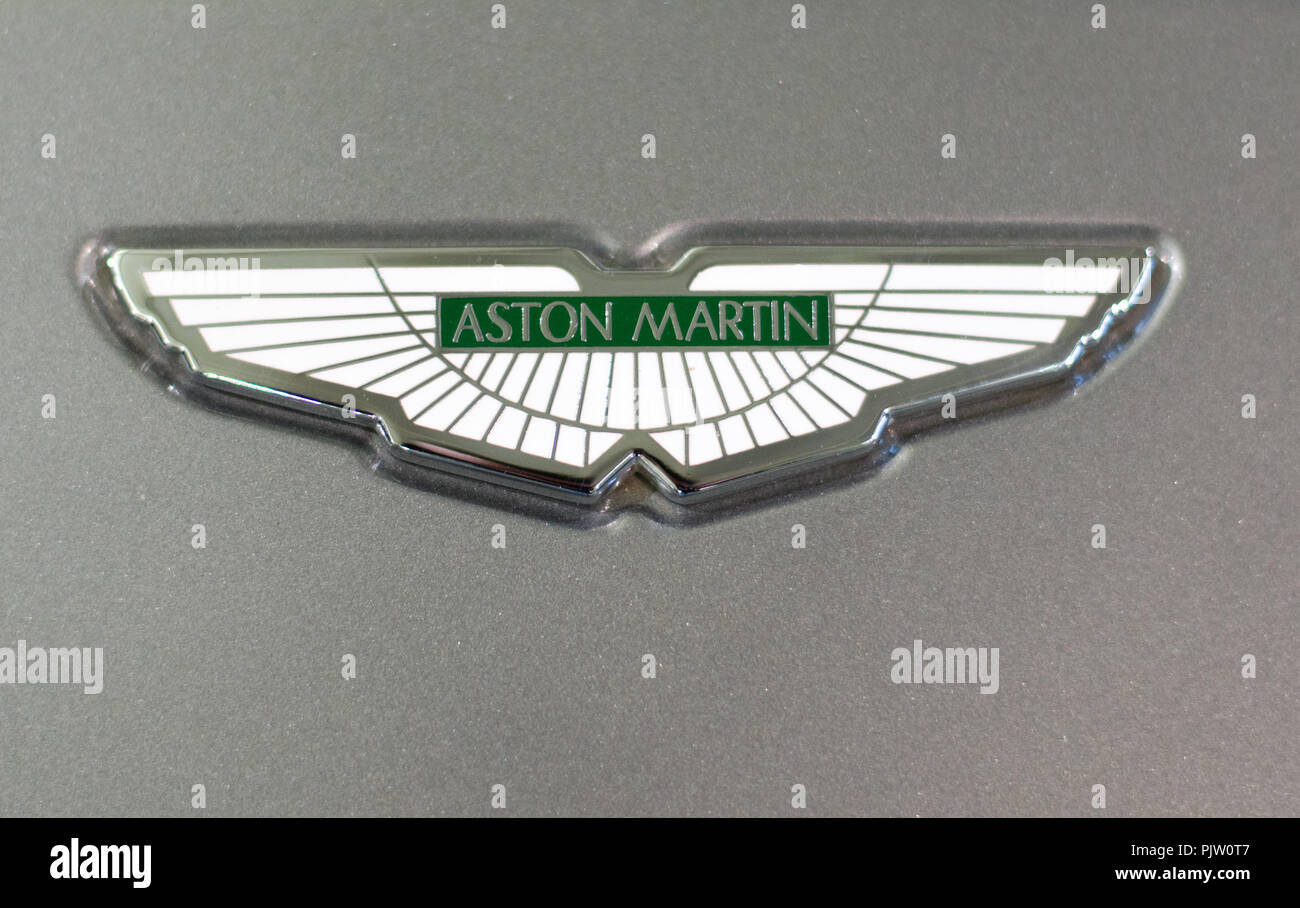 Aston Martin Logo Stock Photo - Alamy