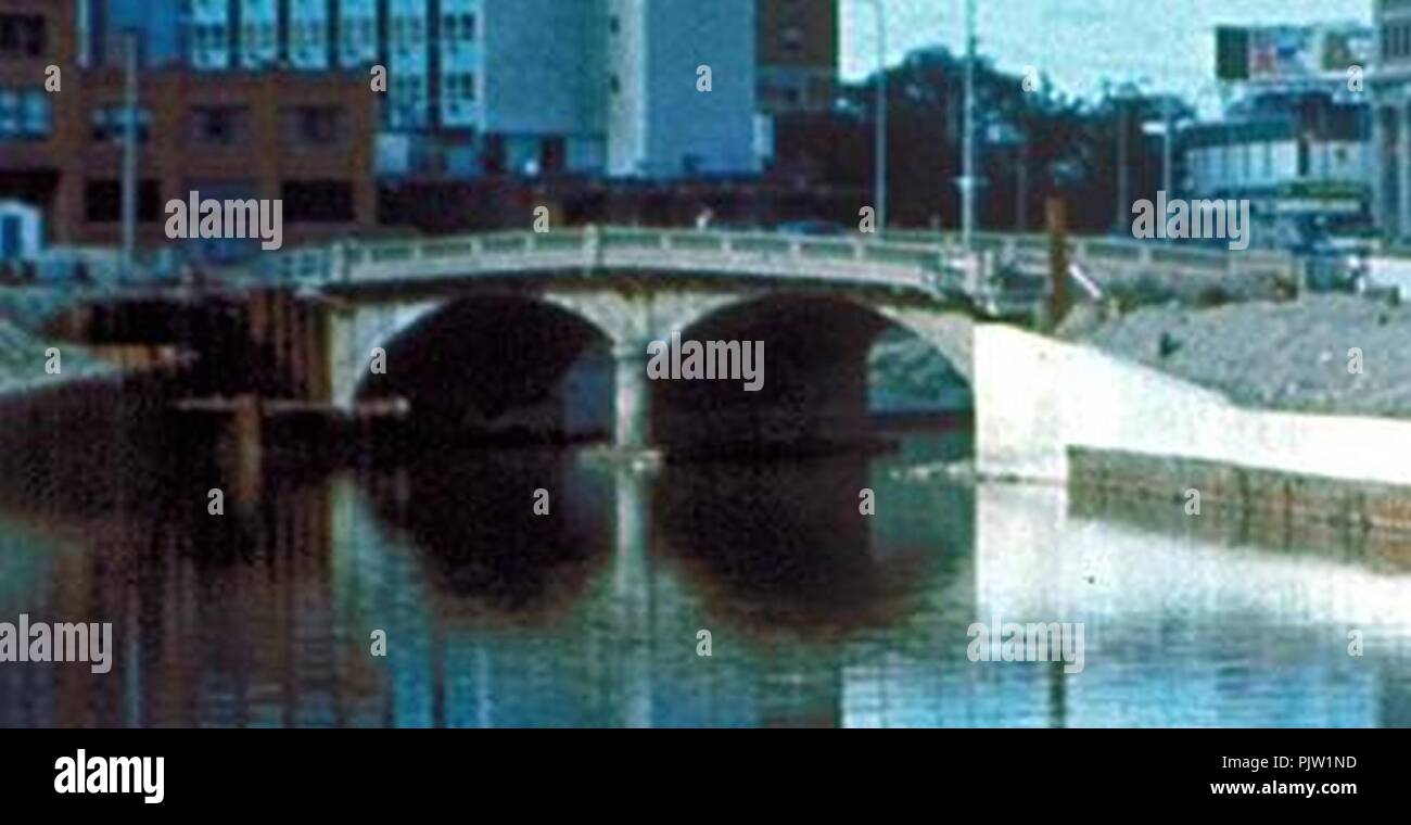 Beach–Garland Street–Flint River Bridge cropped ca 79 Stock Photo - Alamy