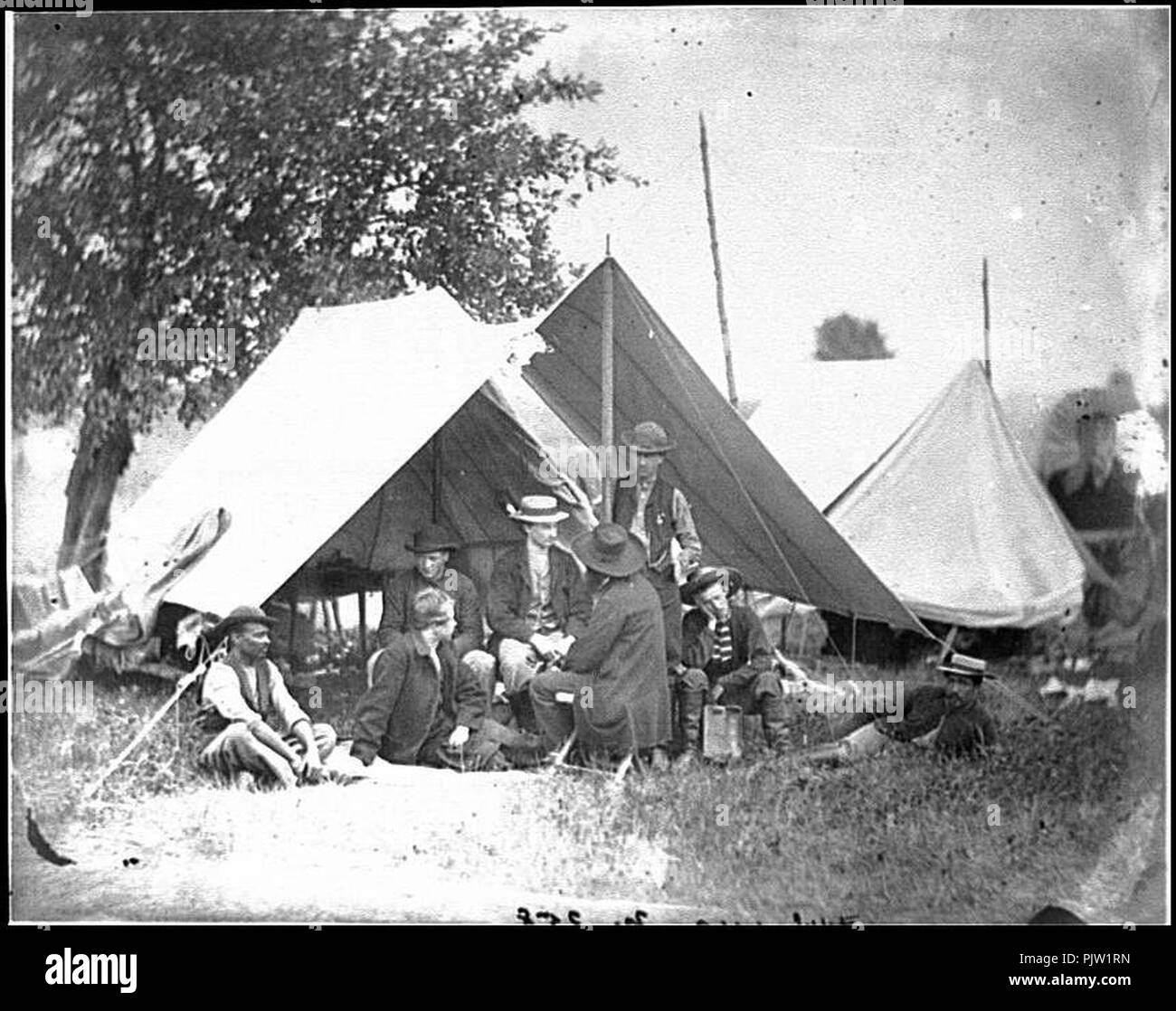 Bealeton Va Group Of Military Telegraph Operators Headquarters Army