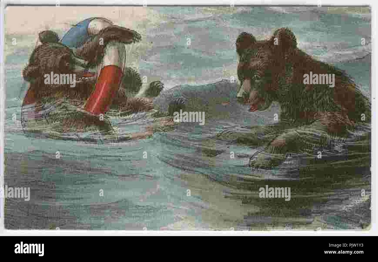 Bears and Life Preserver Stock Photo - Alamy