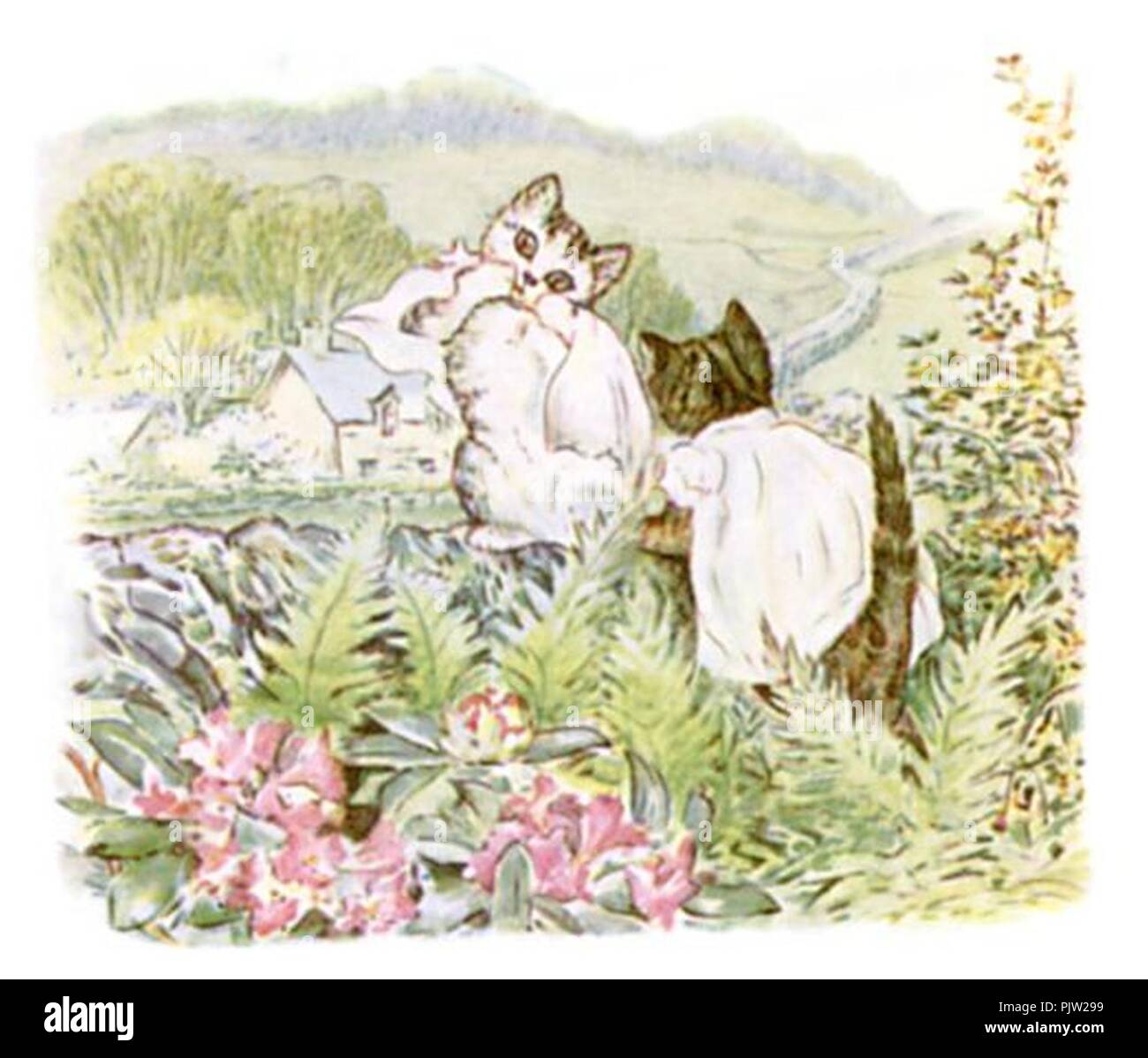 Beatrix potter illustration Cut Out Stock Images & Pictures - Alamy