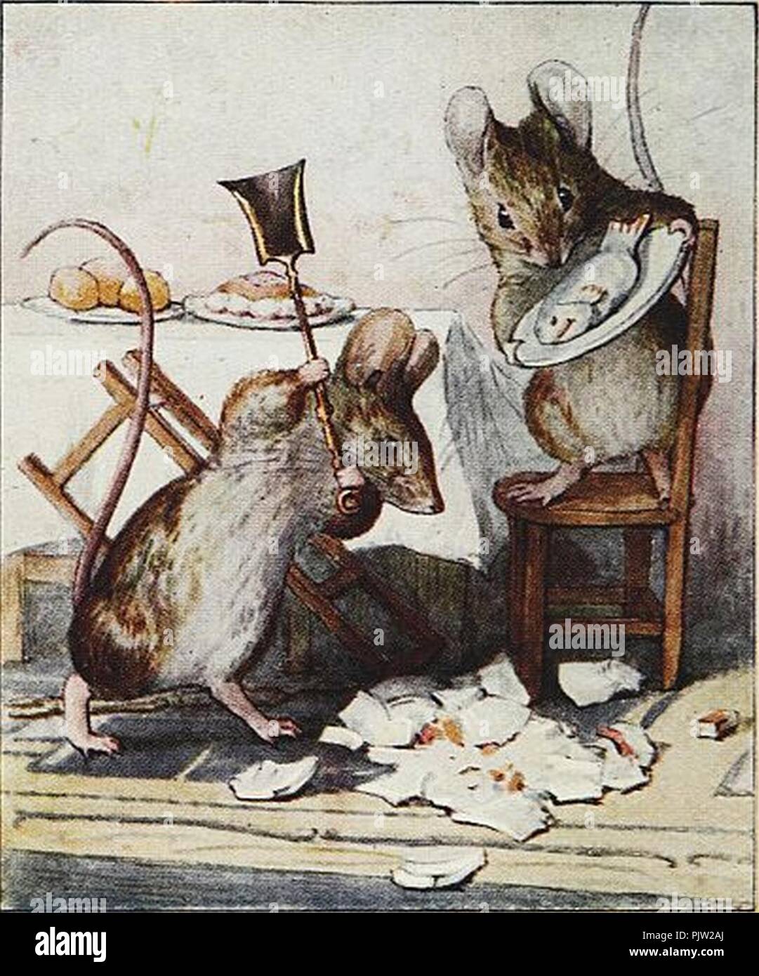 Beatrix potter illustration hi-res stock photography and images - Alamy