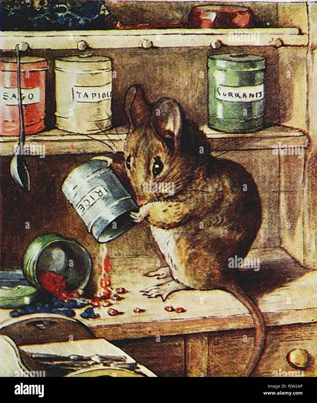 Beatrix potter illustration hi-res stock photography and images - Alamy