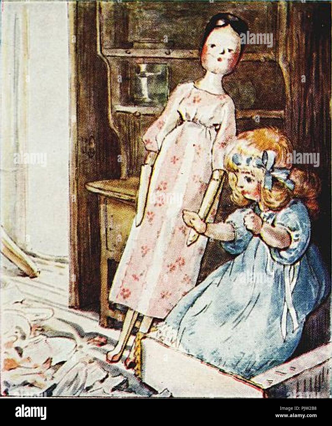 Beatrix Potter - The Tale of Two Bad Mice - Illustration 20 Stock Photo ...