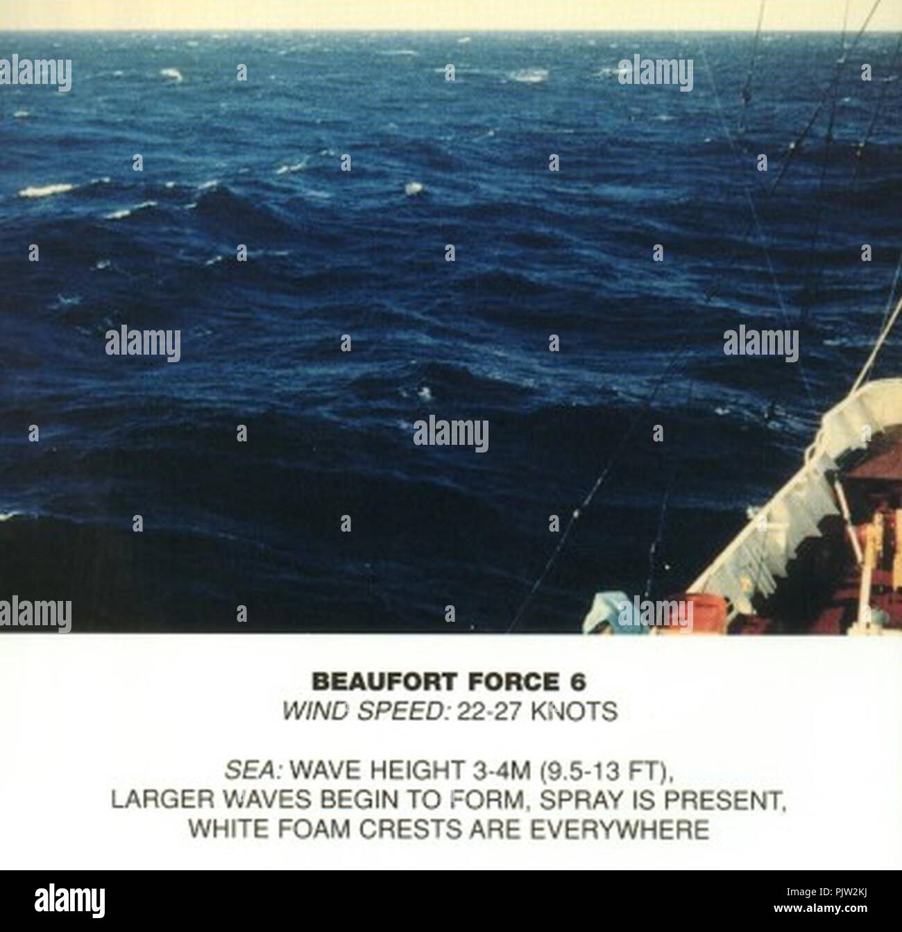 Beaufort scale 6 Stock Photo - Alamy