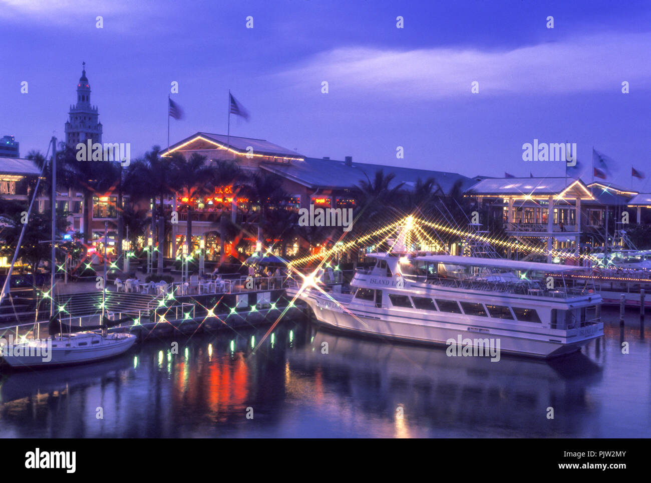1992 HISTORICAL EXCURSION TOUR BOAT QUAY BAYSIDE MARKETPLACE MARINA ...