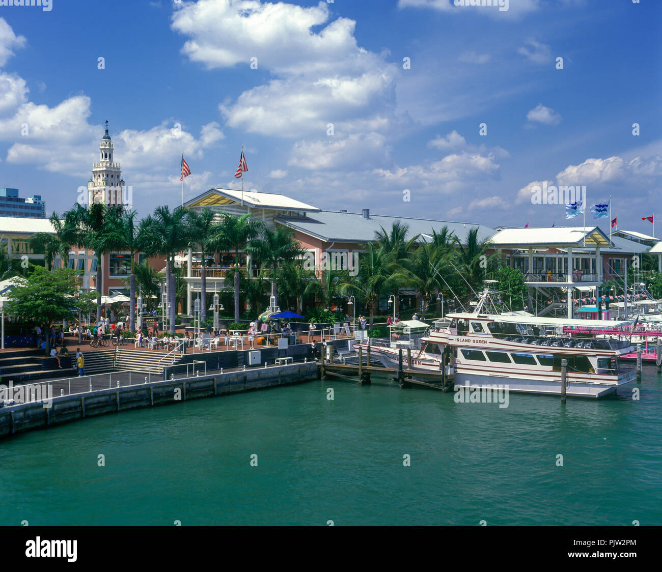 1992 HISTORICAL EXCURSION TOUR BOAT QUAY BAYSIDE MARKETPLACE MARINA ...