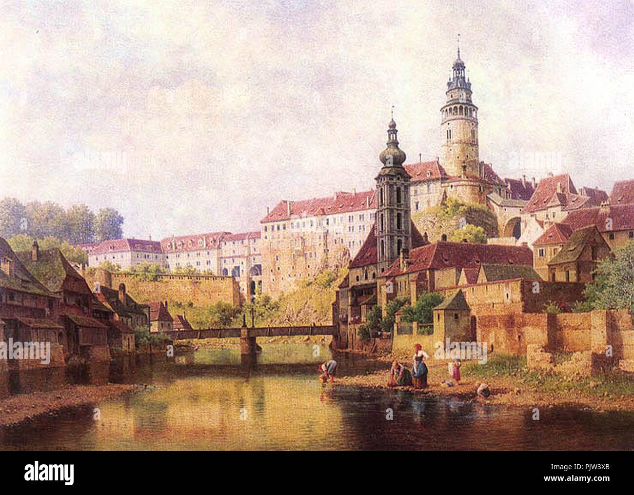 Bedrich Havranek - Cesky Krumlov Stock Photo - Alamy