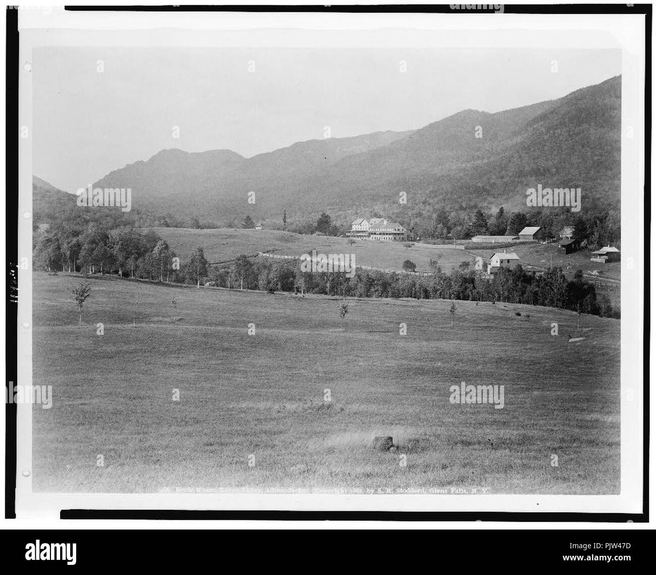 Beede House, Keene Valley, Adirondacks Stock Photo - Alamy