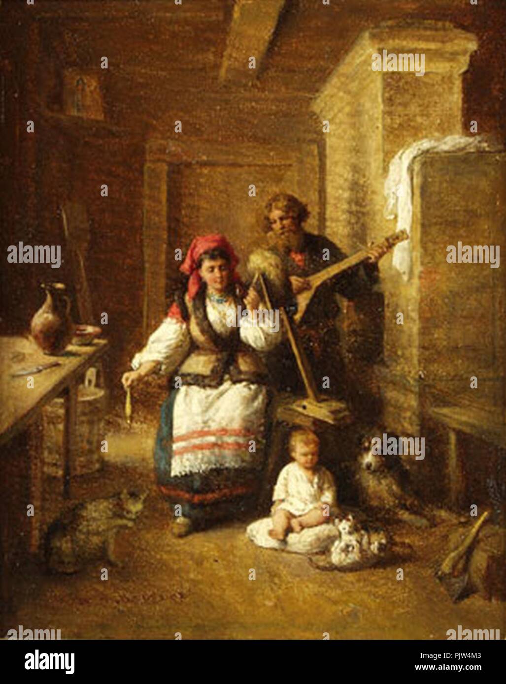 Russian family hi-res stock photography and images - Alamy