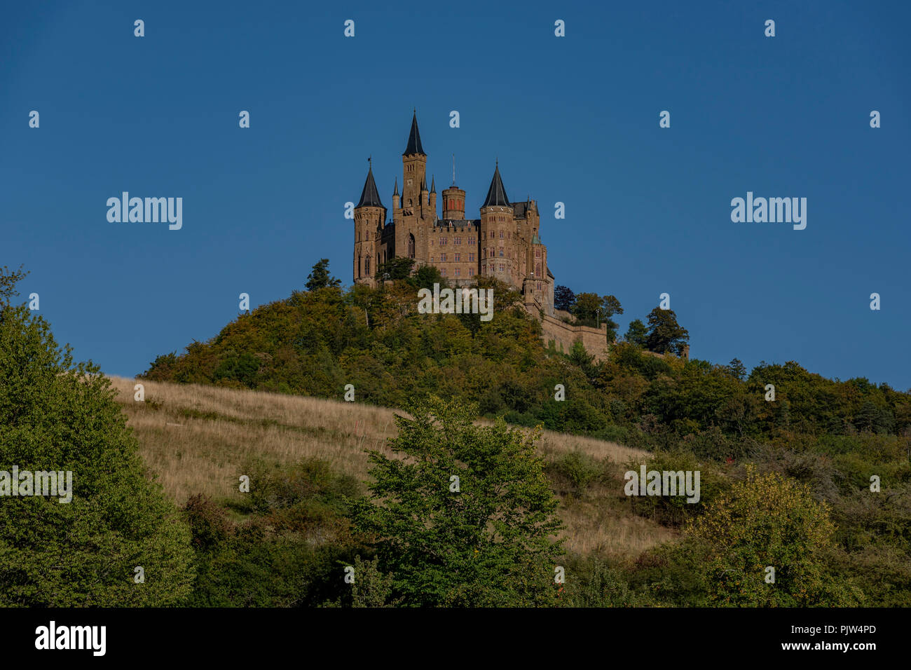 The Hohenzollern Castle is the ancestral home of the princely family ...