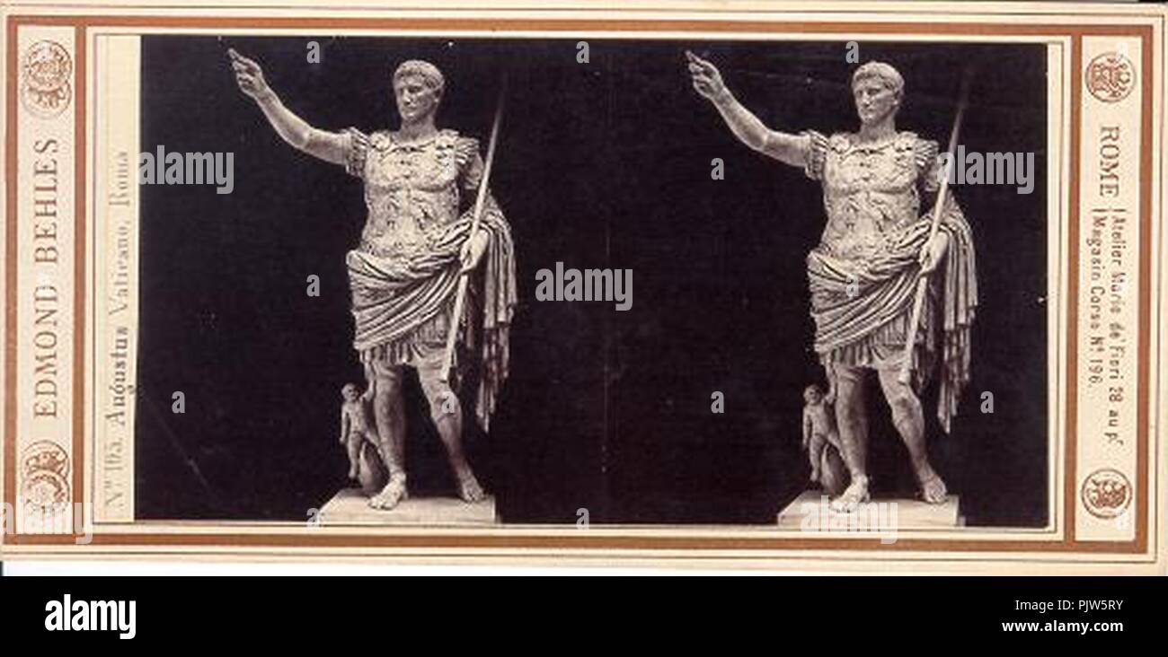 Behles Edmund (1841-1924) - n. 105 - Augustus Vaticano Roma Stock Photo ...