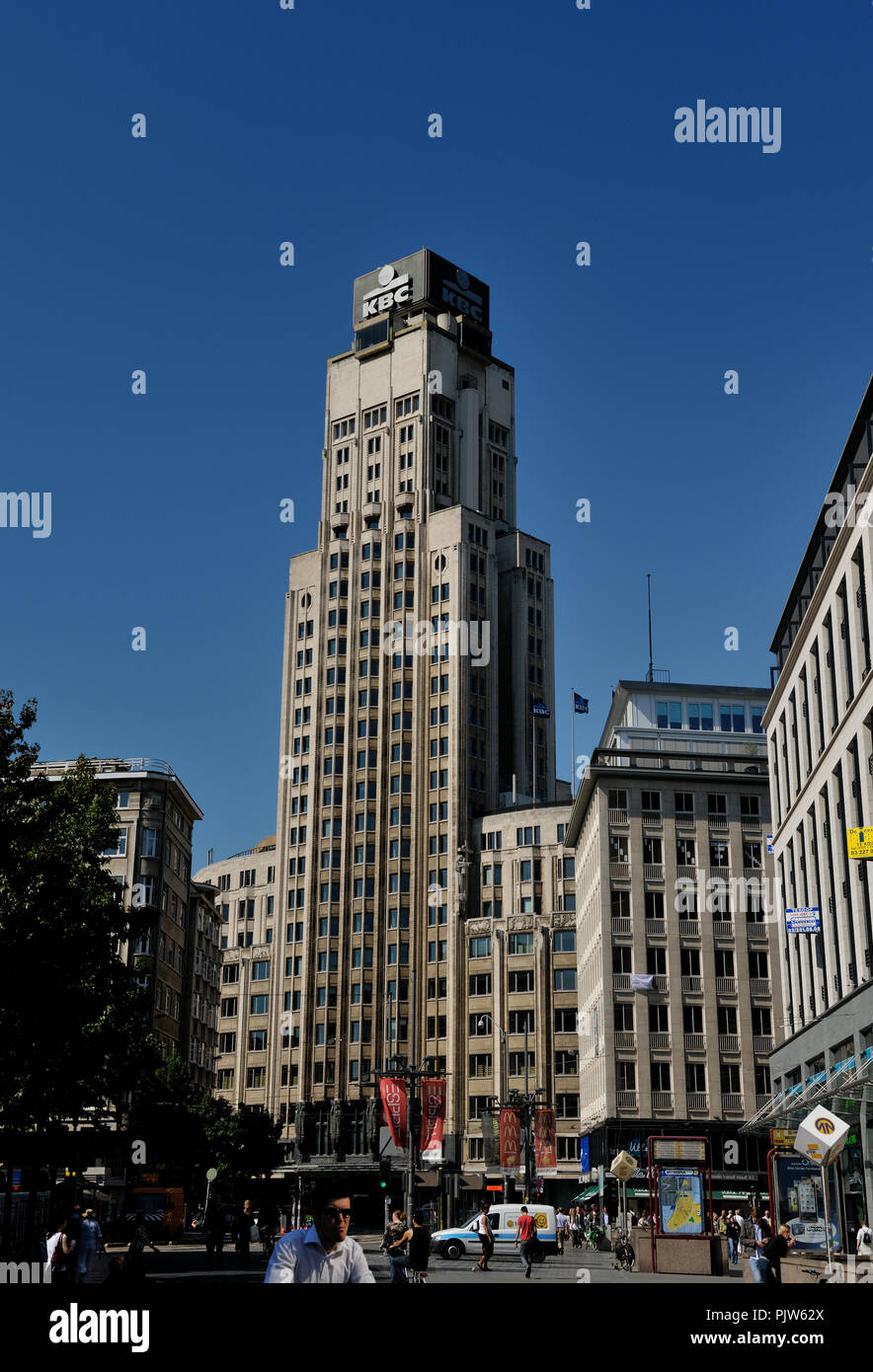 the KBC Boerentoren in Antwerp, Europe's first highrise building (09/09 ...