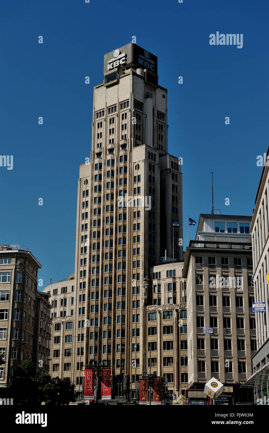 the KBC Boerentoren in Antwerp, Europe's first highrise building (09/09 ...
