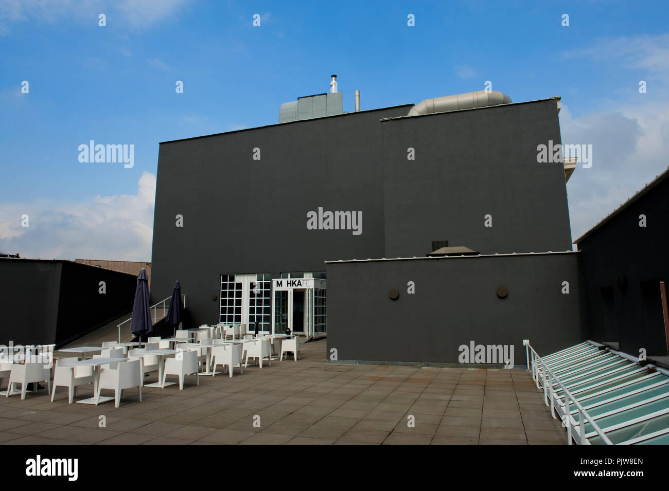 The newly renovated MHKA, Museum of Contemporary Art, in Antwerp ...