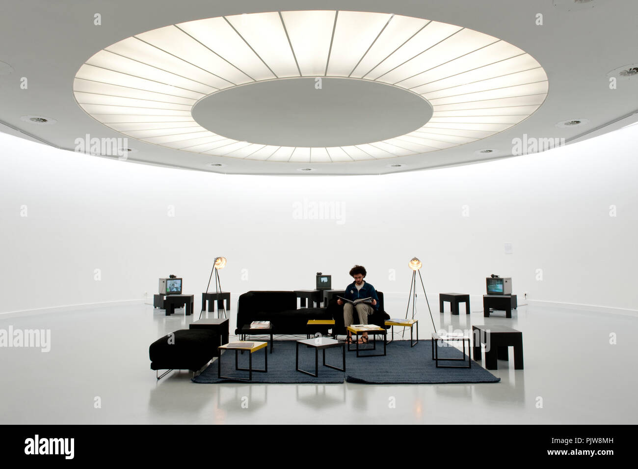 Inside the newly renovated MHKA, Museum of Contemporary Art, in Antwerp ...