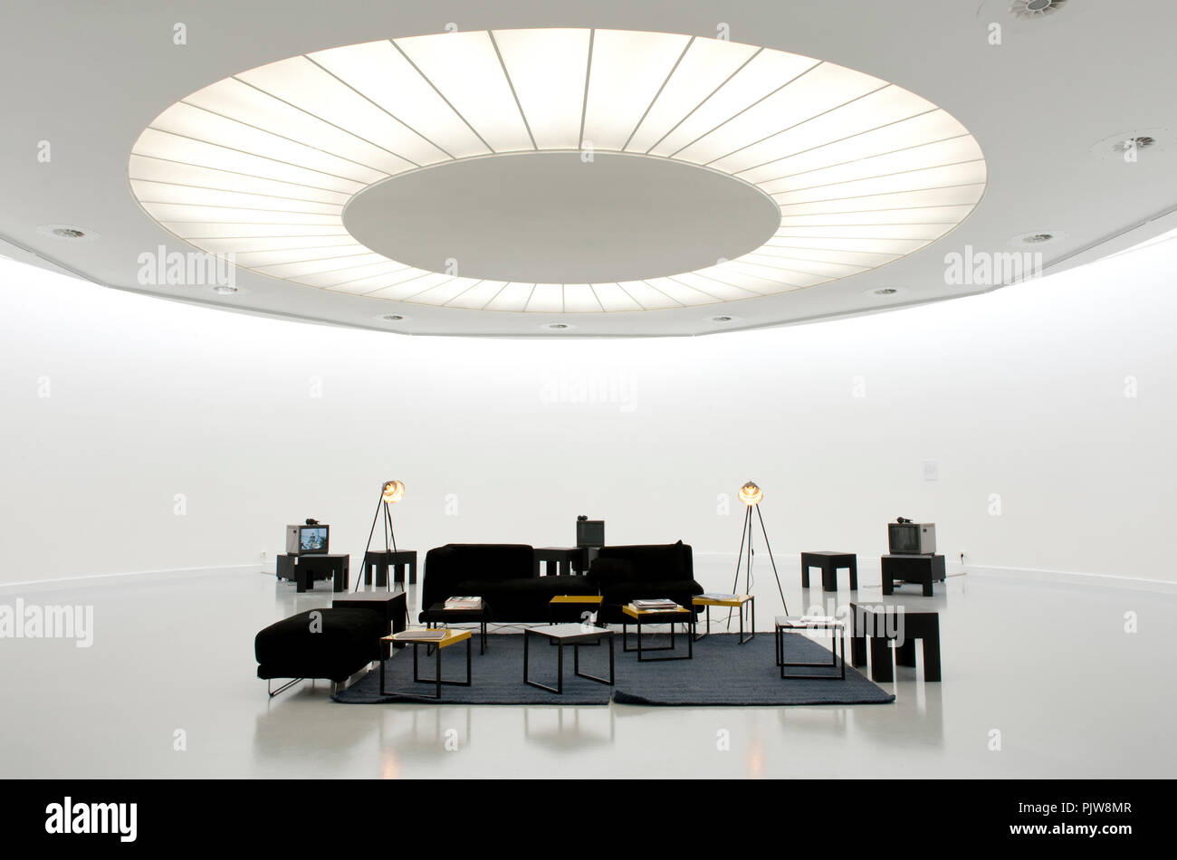 Inside the newly renovated MHKA, Museum of Contemporary Art, in Antwerp ...