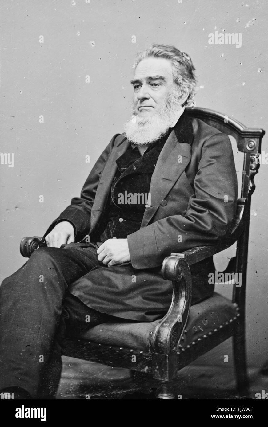 Edward Bates - Brady-Handy Stock Photo - Alamy