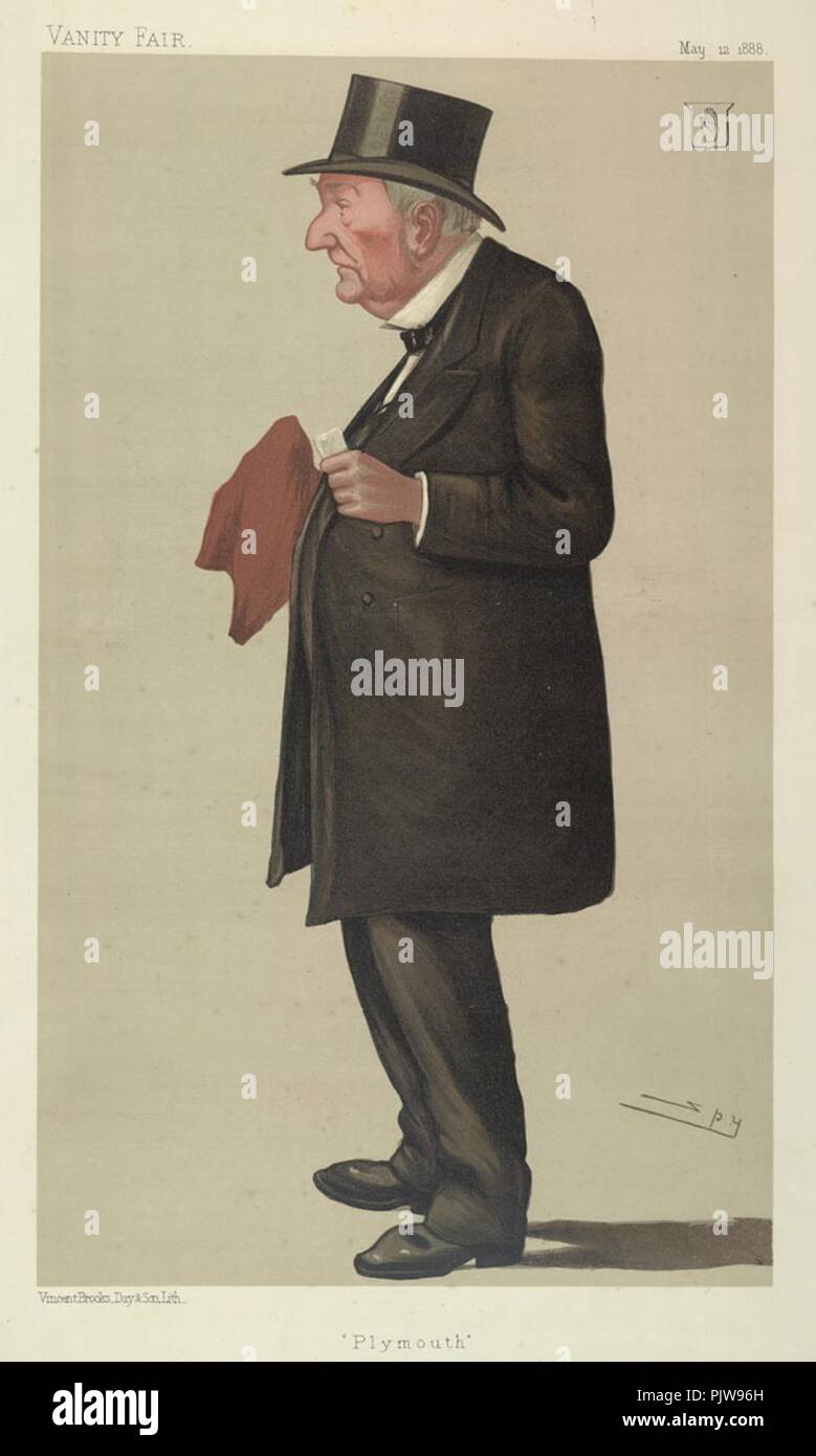 Edward Bates, Vanity Fair, 1888-05-12 Stock Photo - Alamy