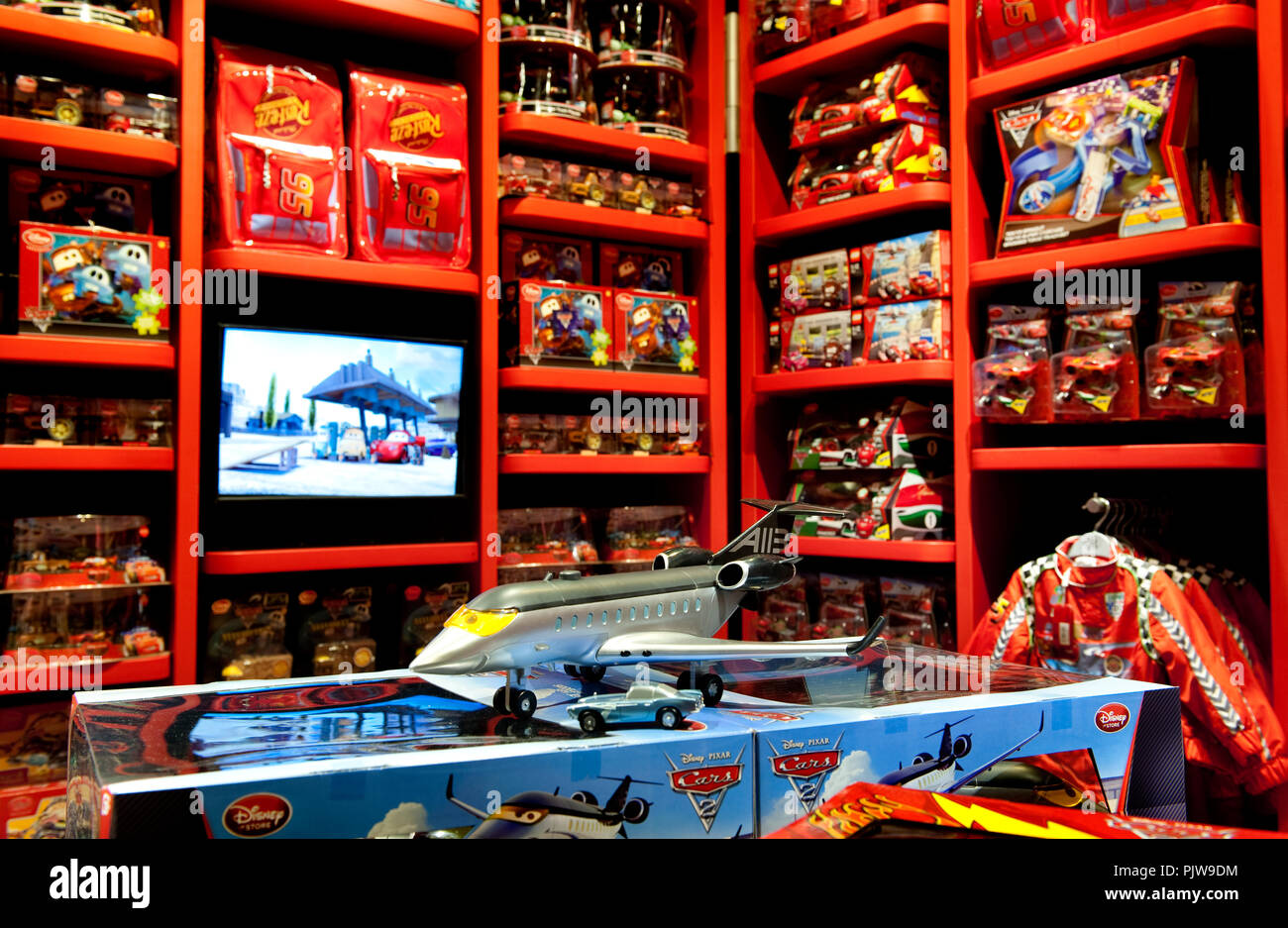 The Disney Store in Antwerp (Belgium, 03/05/2011 Stock Photo - Alamy