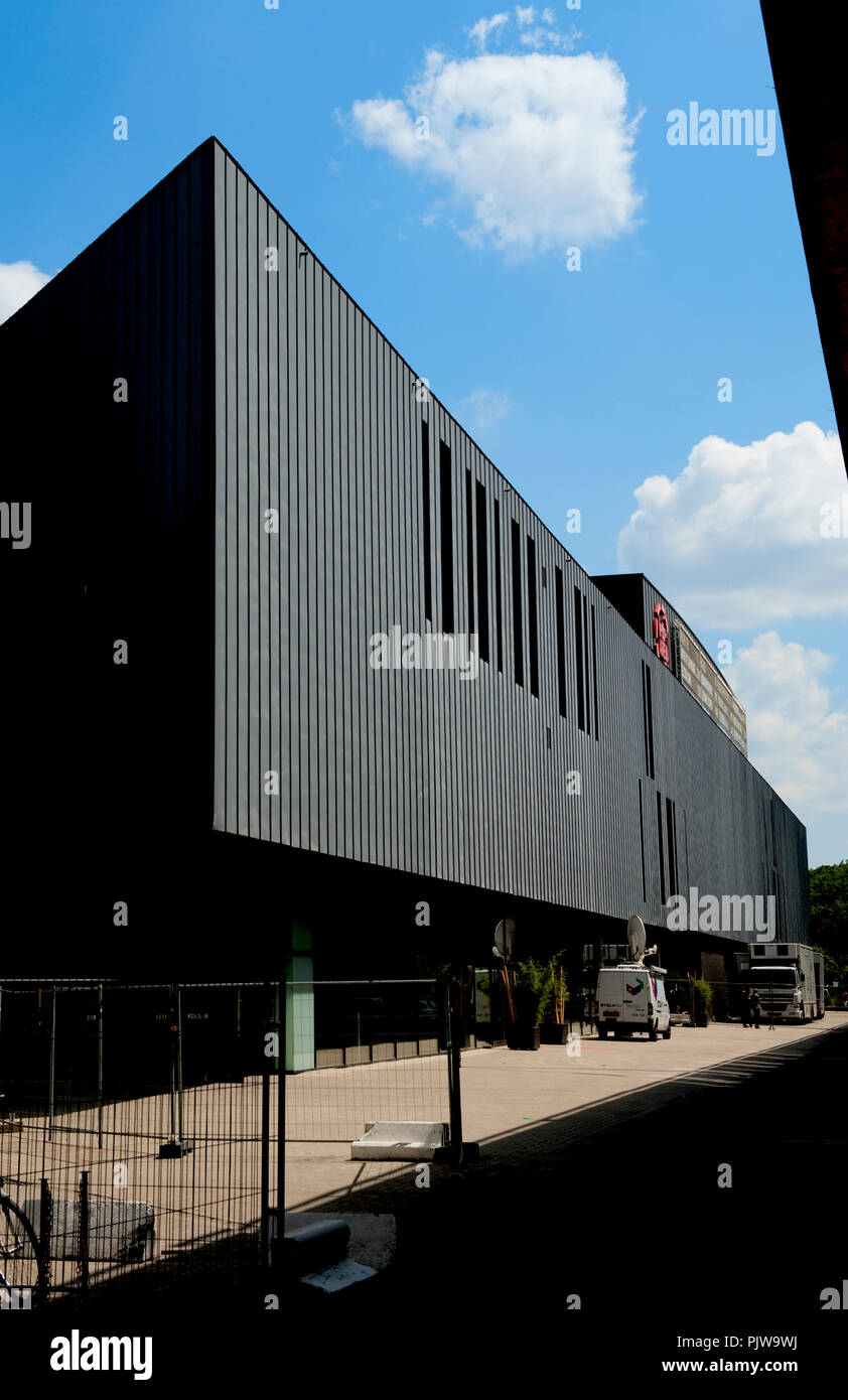 The Lotto Arena event hall in Antwerp (Belgium, 23/06/2009 Stock Photo ...
