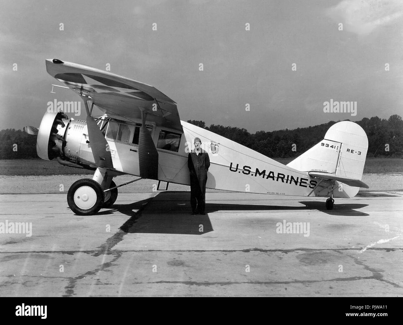 Bellanca XRE-3 Skyrocket USMC c1933 Stock Photo - Alamy
