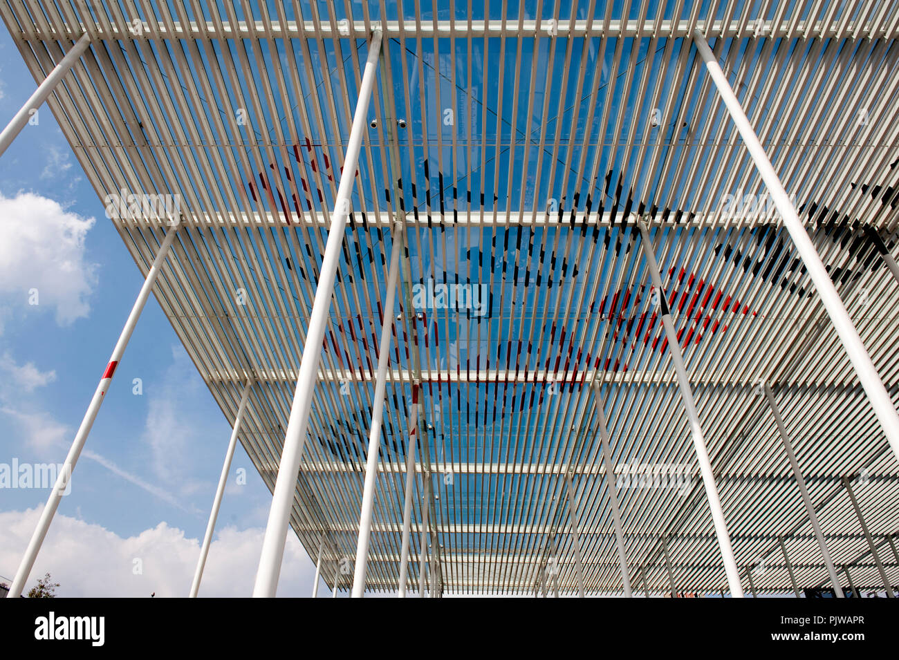 The recently renovated Theaterplein in Antwerp during the Saturday's ...