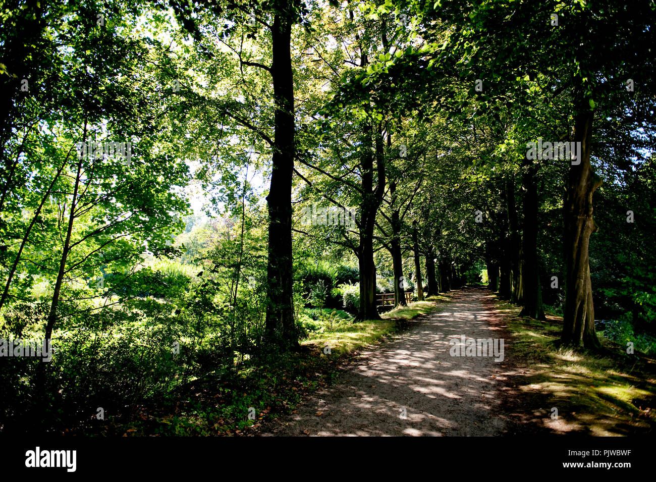 The Hof Ter Saksen castle and domain in Beveren (Belgium, 14/09/2008 ...