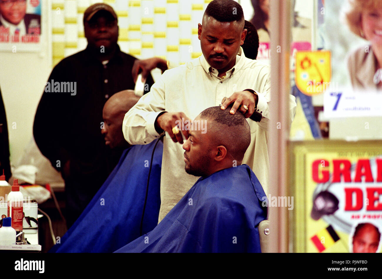 Matongé, the Congolese African quarter in Ixelles, Brussels (Belgium ...