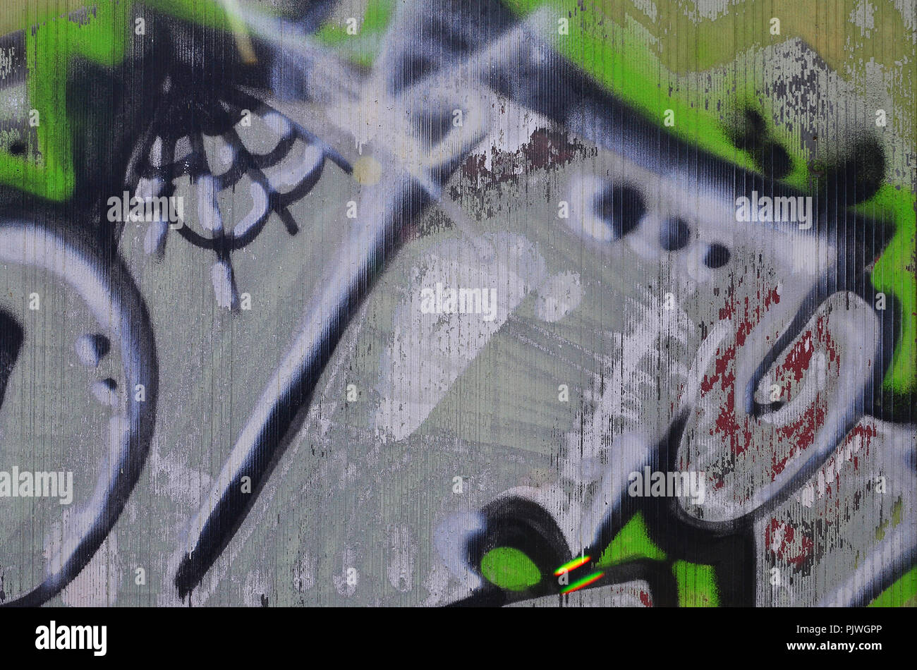 Close up view of graffiti drawing details. Background image on the ...