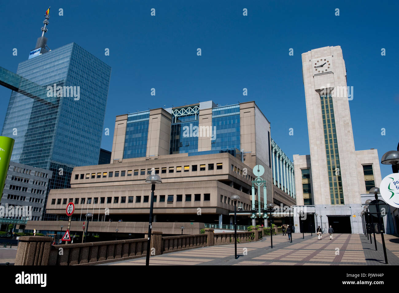 The Brussels-North railway station (Belgium, 01/05/2011 Stock Photo - Alamy