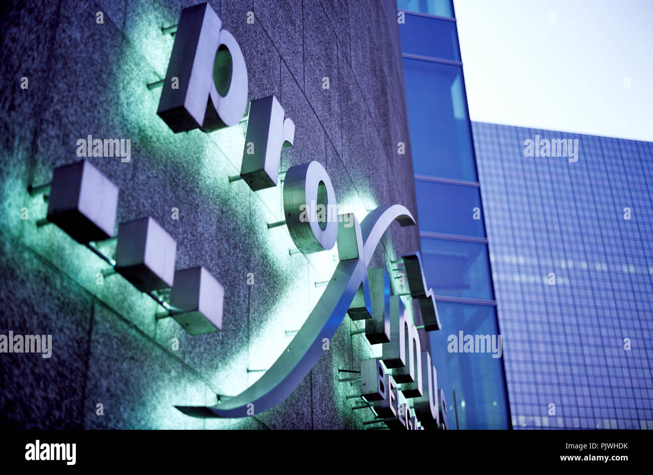 Proximus headquarters in Brussels (Belgium, 16/08/2005 Stock Photo - Alamy